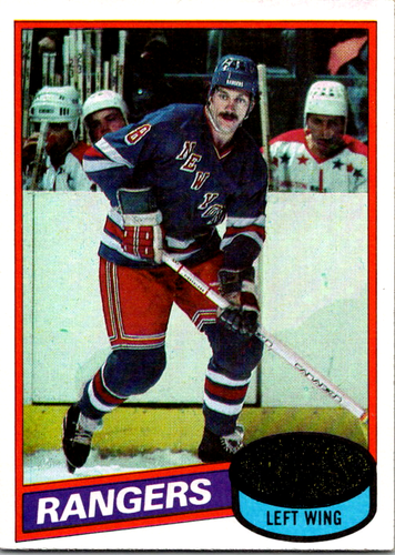 Steve Vickers 1980 Topps #23 New York Rangers | eBay