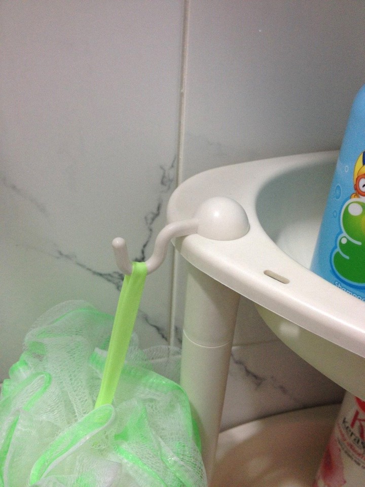 3Layers Corner Shelf Stand Shampoo Storage Rack for Bathroom, Made in ...