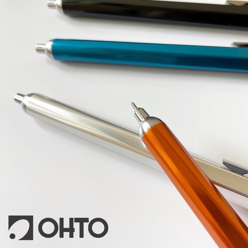 OHTO Aluminum Needle Point Ball Point Pen GS01 0.7mm Made in Japan | eBay