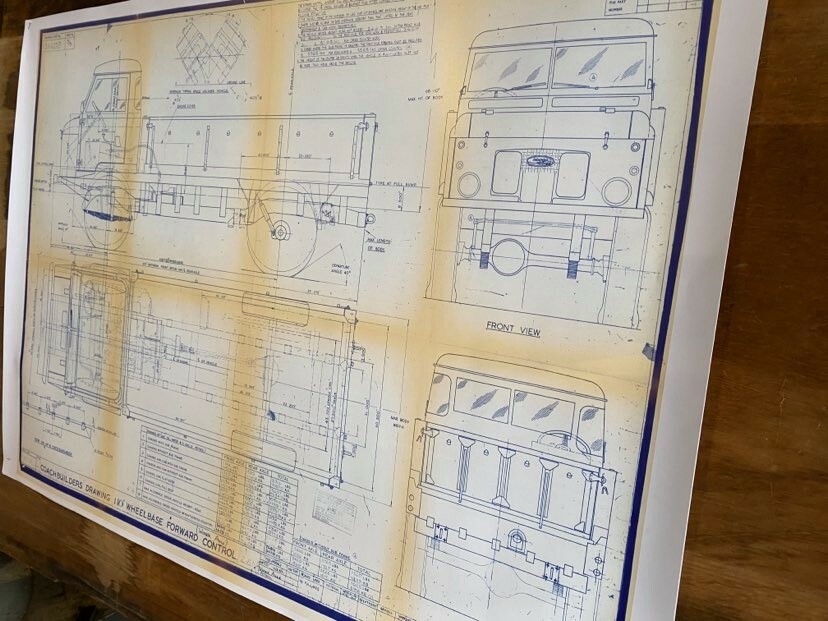 Land Rover Series 2b Forward Control Factory Technical Coach Builders ...
