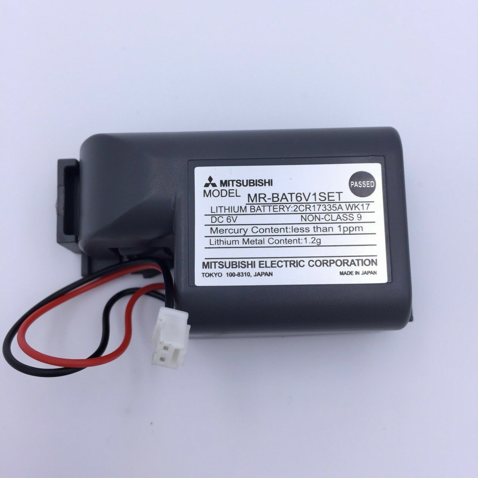 MR-BAT6V1SET 6V for Mitsubishi Servo Battery MR-J4 2CR17335A WK17 | eBay