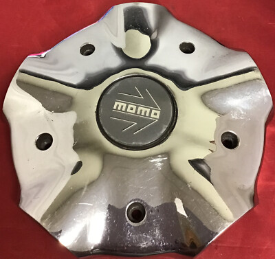 ONE USED MOMO WHEELS CUSTOM Chrome SILVER CENTER CAP 12791 | eBay
