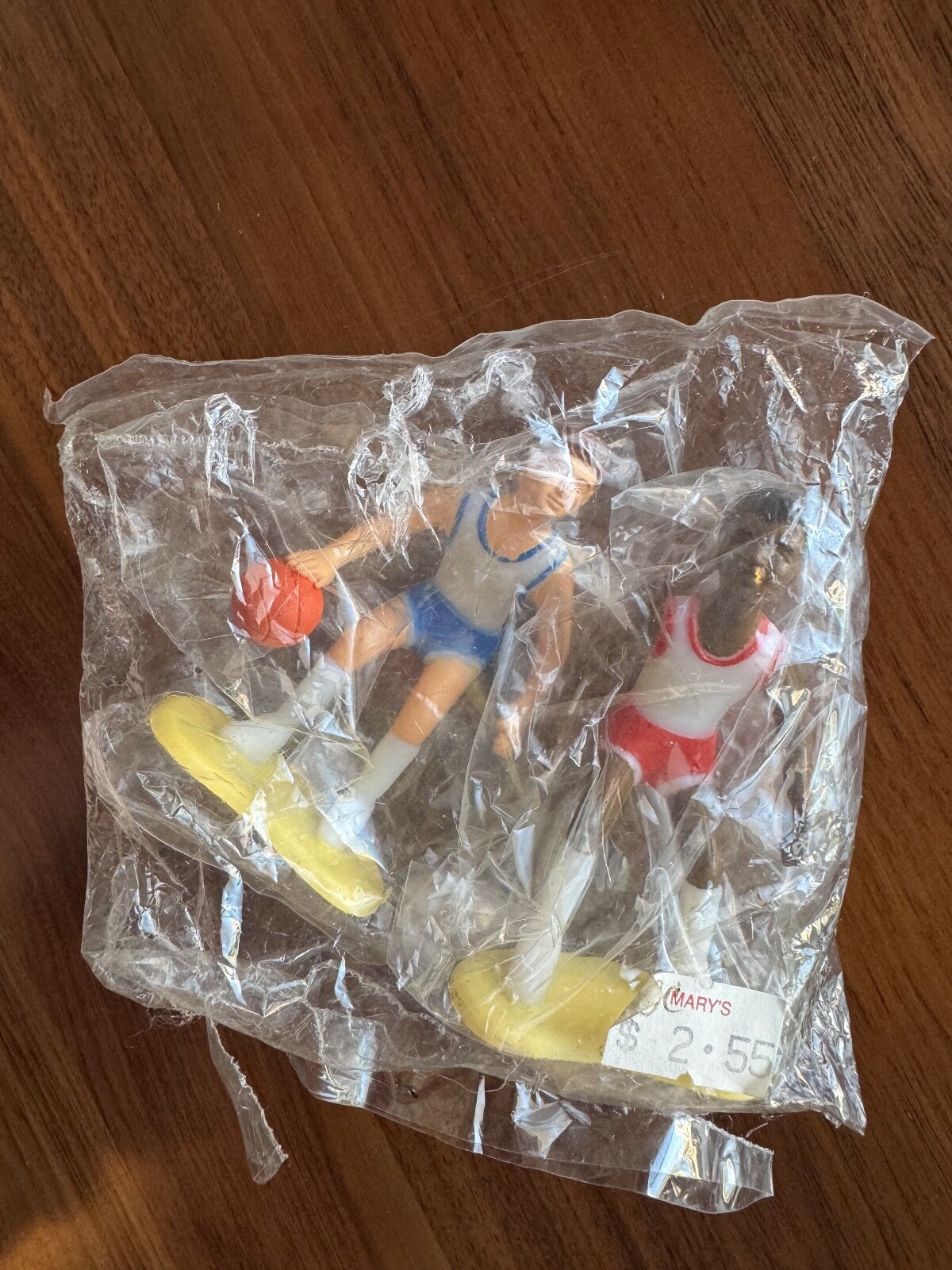 Vintage Cake Toppers 1990 Bakery Crafts Basketball Players NEW Birthday ...