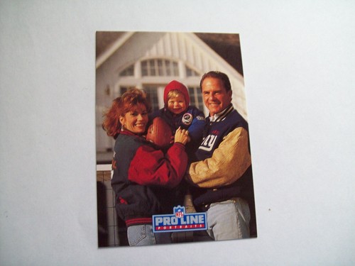 FRANK , CODY & KATHIE LEE GIFFORD NY GIANTS 1992 PRO LINE PORTRAITS ...
