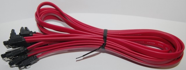 Lot of (5) 24" 2ft E119932-T AWM 2725 SATA Data Cable | eBay