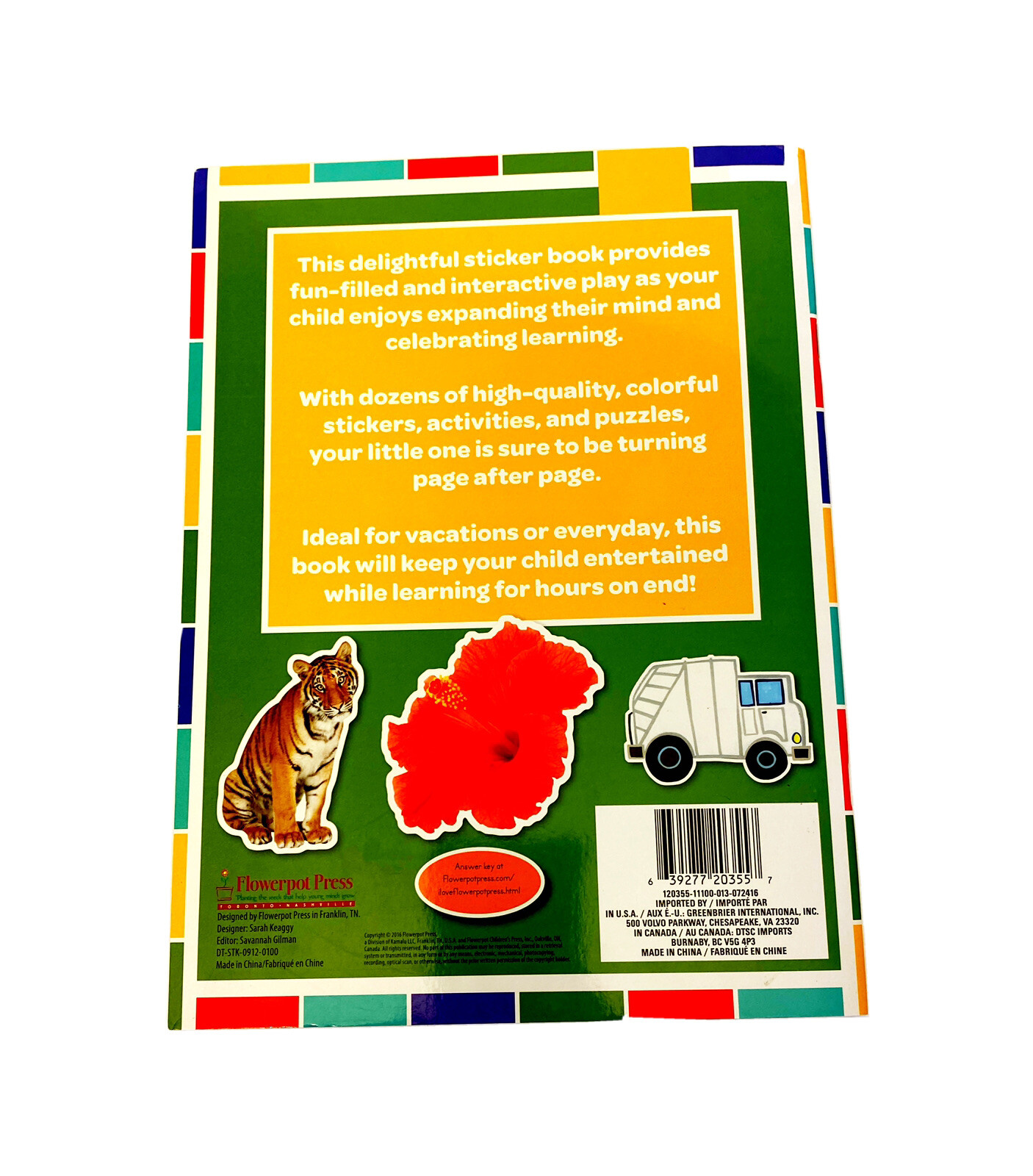 MY FIRST WORDS Sticker Book~100 Stickers~Age 3+~"My first book of"~NEW ...