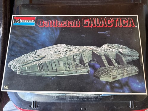 Monogram Battlestar Galactica Plastic Model Kit 1981 Rare unassembled ...