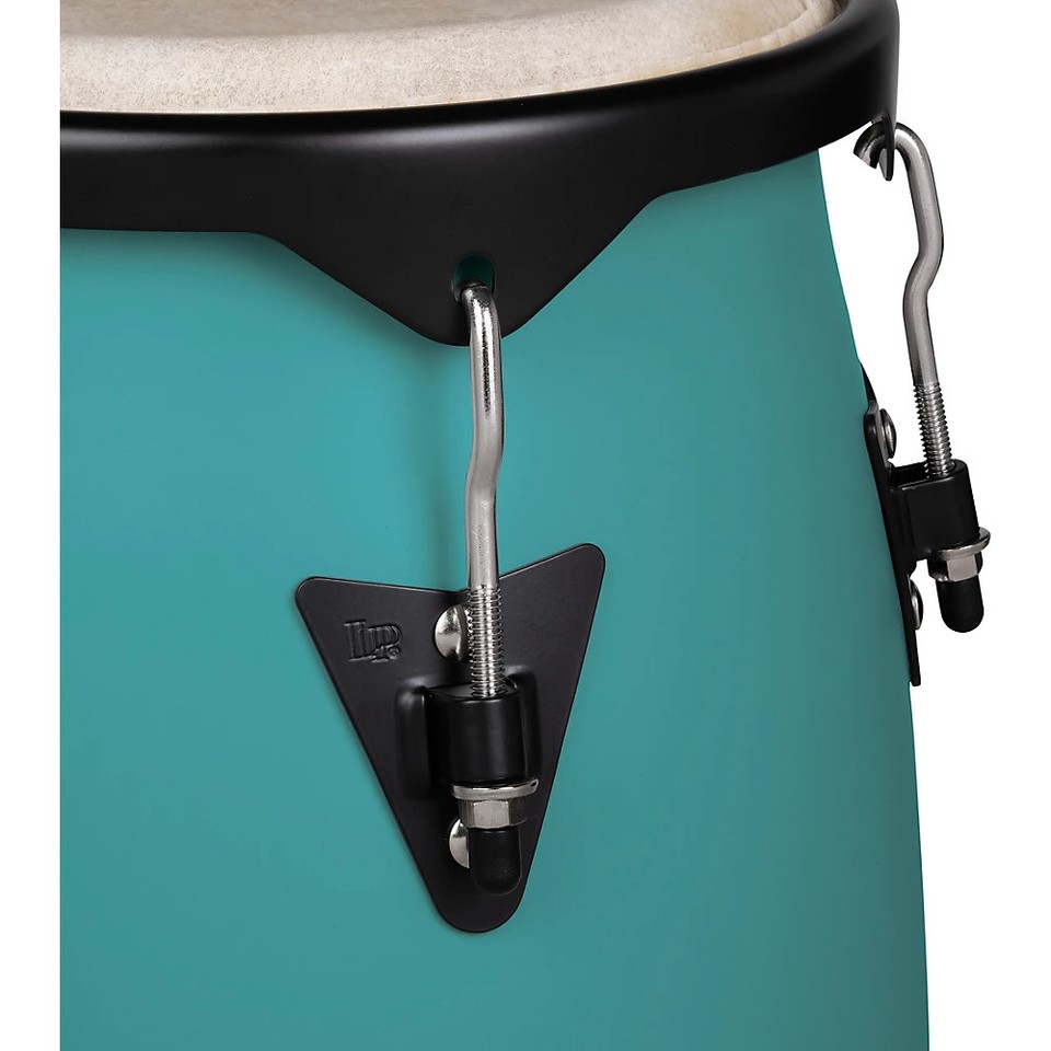 LP Discovery Conga Set with Double Conga Stand 10 and 11 in. Sea Foam ...