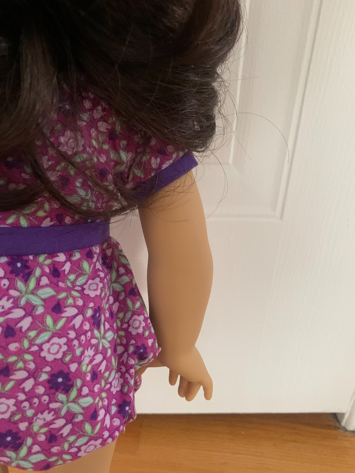 18” American Girl Doll “Ruthie" Smithens With Book and Box Figures ...