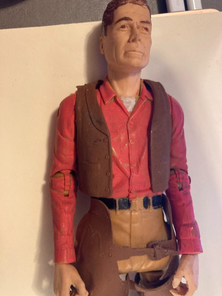 Marx Johnny West - Best of the West - Red and Brown Johnny West | eBay