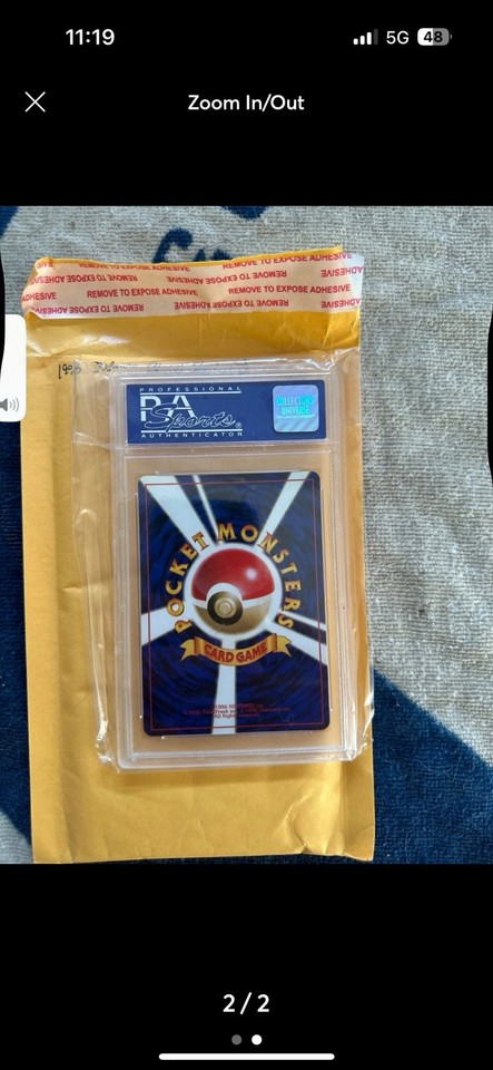 US SELLER! Japanese 1999 Pokemon Gym 2 Blaine's Charizard Holo #6 PSA 9 ...