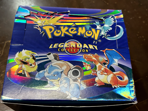 POKEMON LEGENDARY COLLECTION EMPTY BOOSTER BOX. VERY CLEAN | eBay