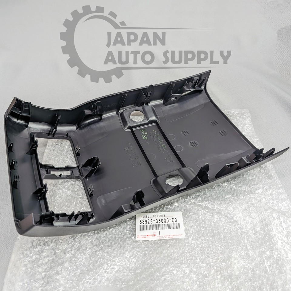 OEM NEW GENUINE TOYOTA 14-19 4RUNNER BLACK CONSOLE REAR END PANEL 58923 ...