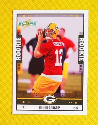 Aaron Rodgers 2005 Score #352 Green Bay Packers Rookie RC | eBay