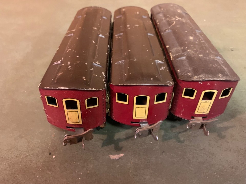 Lionel/Ives Transition Prewar O Gauge - 1651 Electric Engine and 3 ...