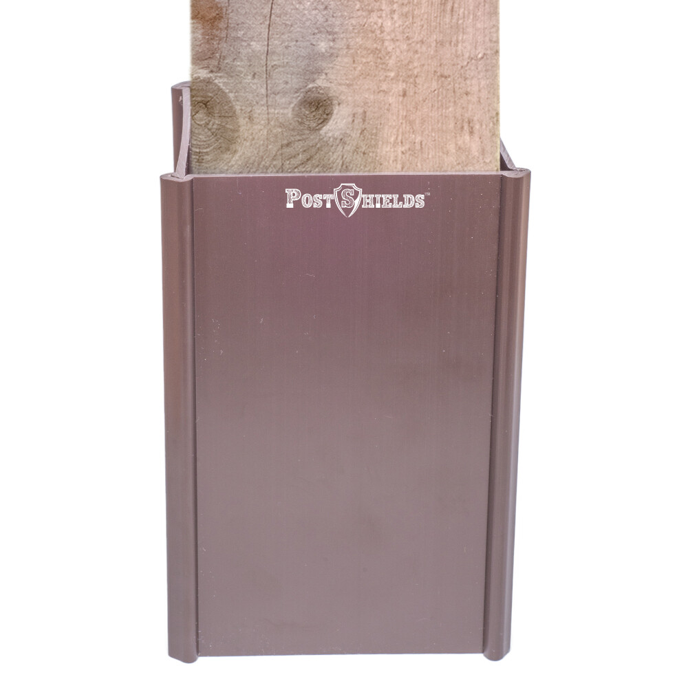 Post Sleeve Post Protector, by Post Shields-Fits 4x4x6 Wood/Metal Posts ...