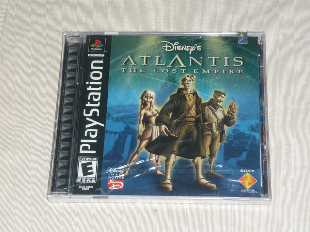 Disney's Atlantis: The Lost Empire (Sony PlayStation 1, 2001) for sale ...