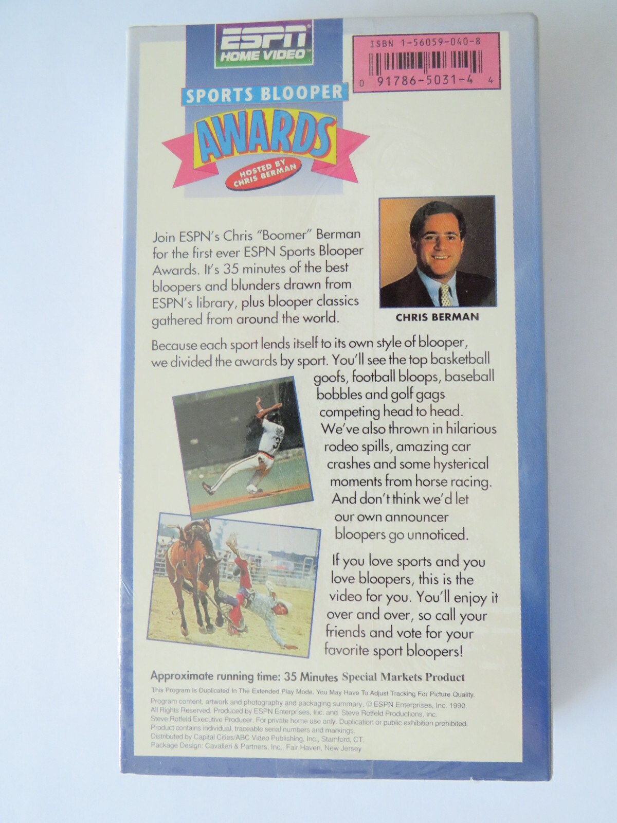 ESPNs Blooper Awards (VHS, 1990) for sale online | eBay