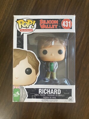 Funko POP! Television Silicon Valley Richard #431 Vinyl Figurine in Box ...