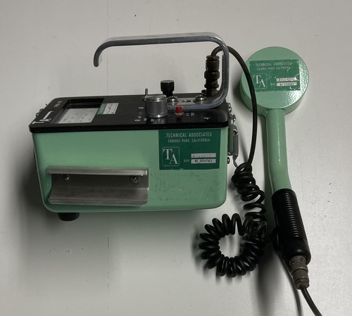 TA Pug-7A Radiation Survey Meter Analog + P15 Pancake G-M Detector | eBay