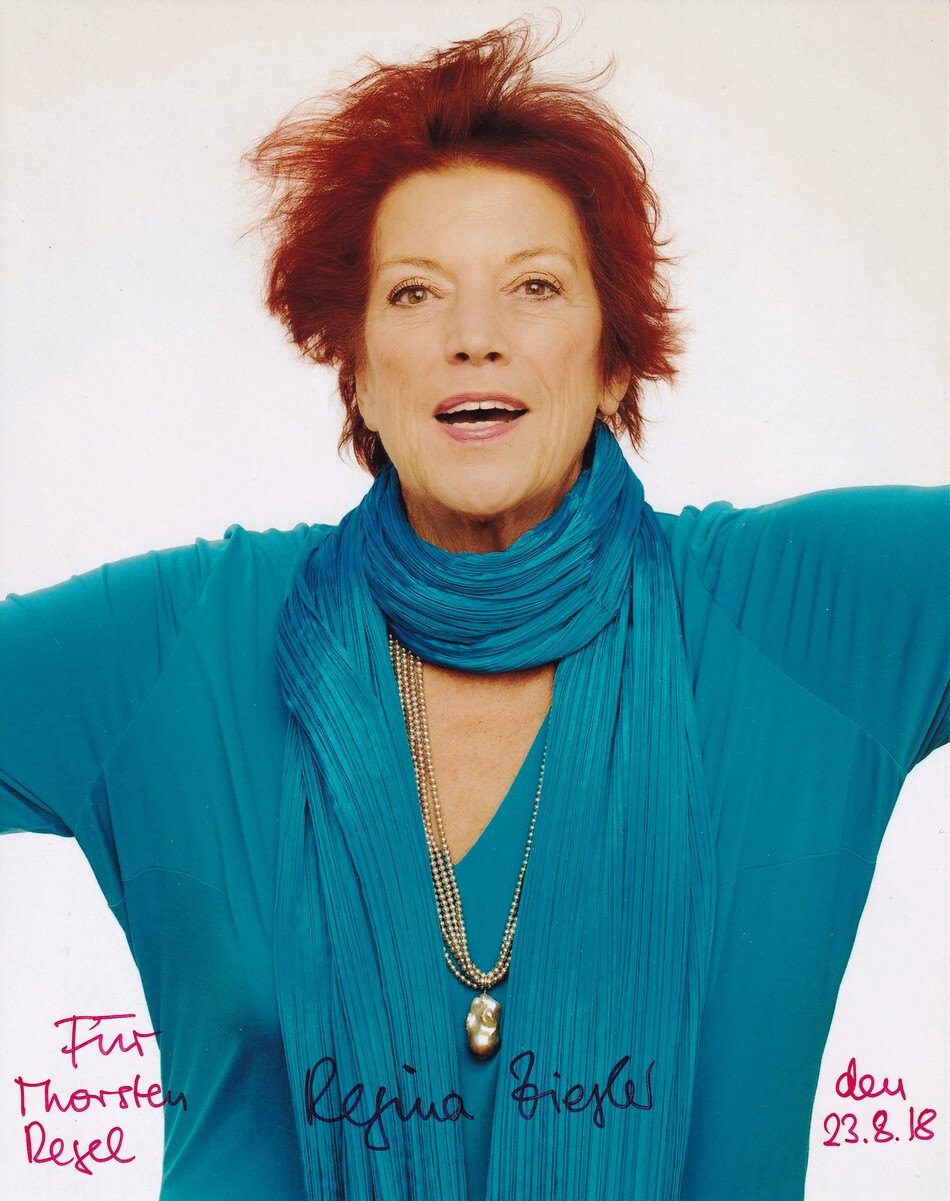 Autografo Attore | Regina ZIEGLER | Anni 2010 (Ritratto Colore XL) | eBay