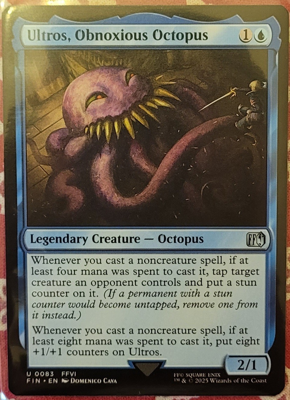 Ultros, Obnoxious Octopus #83 Final Fantasy Fin Magic: The Gathering ...