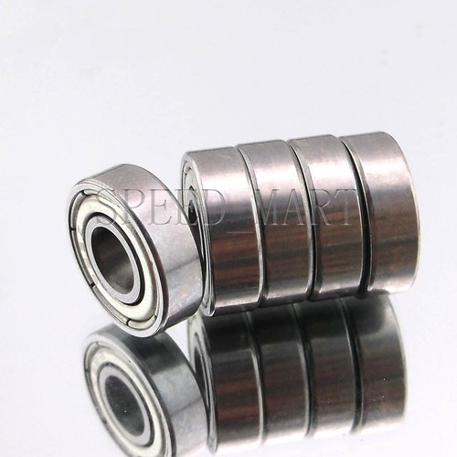 5 pcs 695ZZ (5x13x4 mm) Metal Double Shielded Ball Bearing Bearings ...