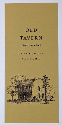 1970s Tuscaloosa Alabama Old Tavern Stage Coach Inn Vintage Travel ...