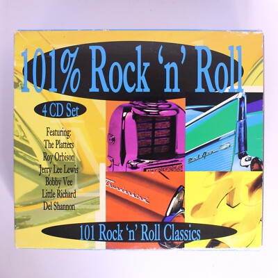 101% ROCK 'N' ROLL 4 CD SET CEL MUSIC FREE POSTAGE | eBay Australia