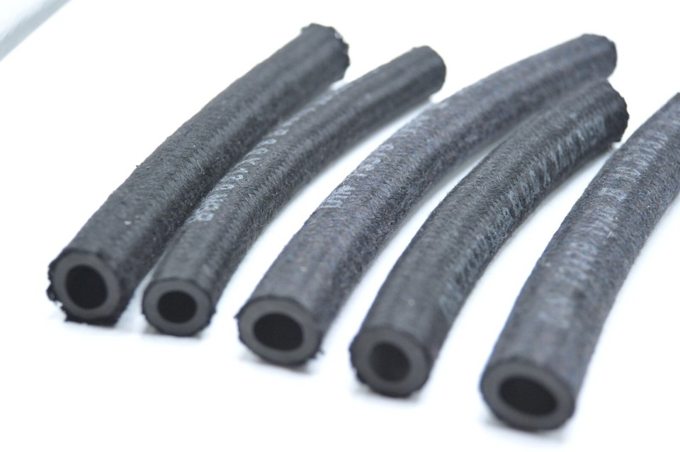 BRAIDED RUBBER FUEL HOSE PIPE TUBE VACUUM PETROL UNLEADED DIESEL OIL ...