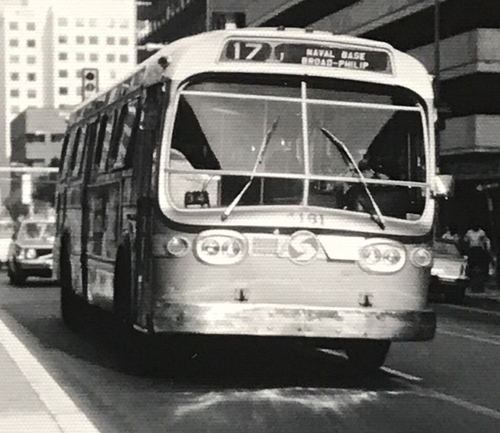 Southeastern Pennsylvania Philadelphia Bus SEPTA #161 Route 17 Naval ...