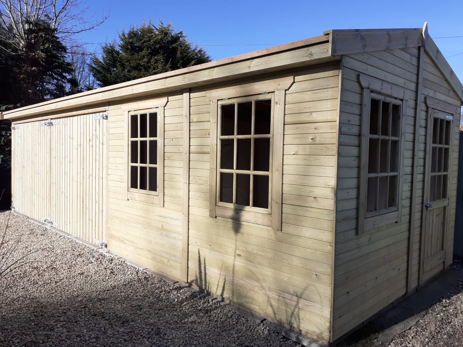 BEST SELLER 22x150 Swedish Overlap Shiplap Tanalised Timber Shed Wood ...