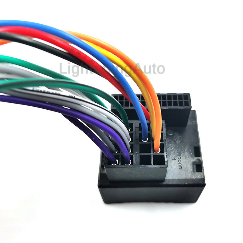 Car Stereo Harness ISO Adapter Plug Lead Loom Wiring Connector For Ford ...