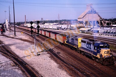 Vtg 2000 Train Slide 6044 CSX Engine Collinwood OH X7M165 | eBay
