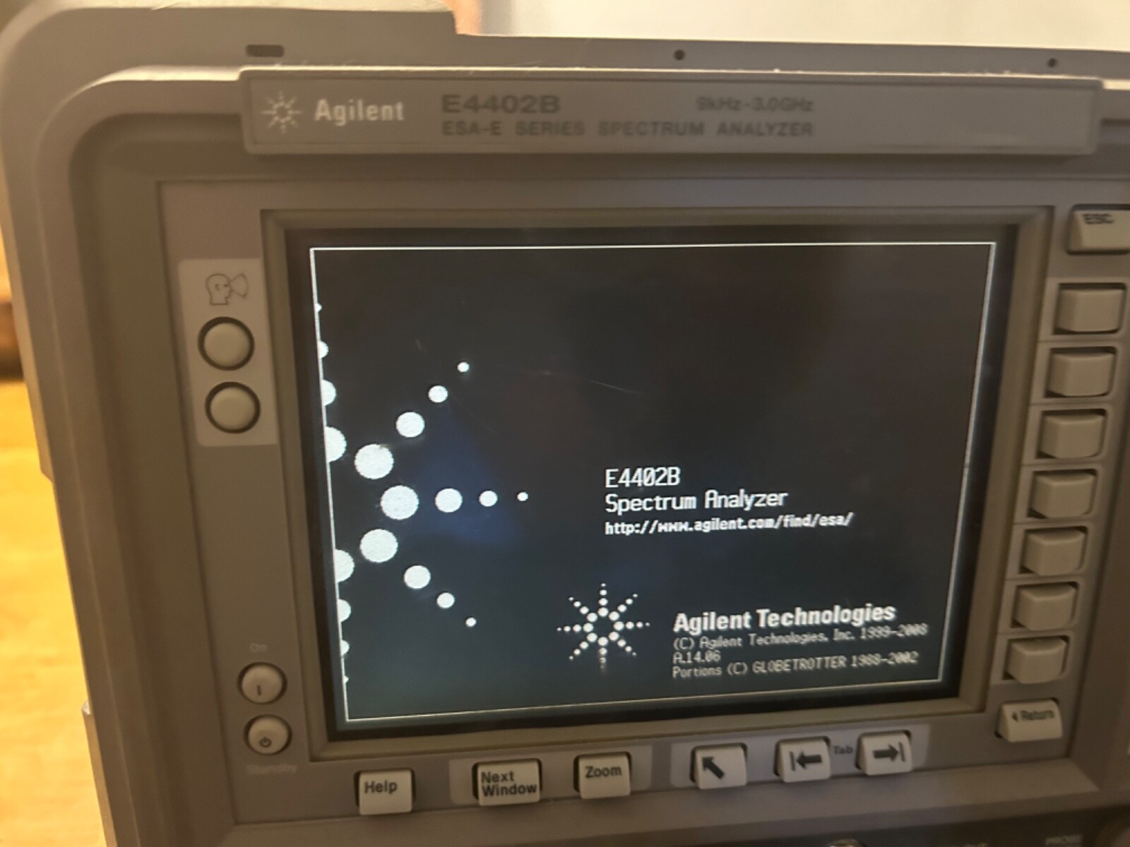 HP /Agilent/Keysight E4402B ESA-E Series 9kHz to 3GHz Spectrum Analyzer ...