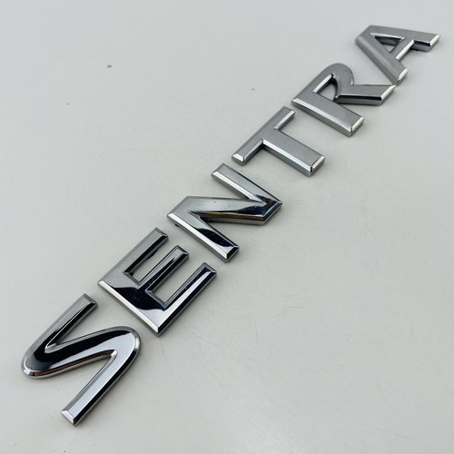 2004-2012 Nissan Sentra Emblem Logo Letters Badge Trunk Rear Chrome OEM ...