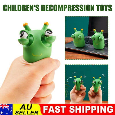 Green Squishy Squeeze Toys Popping Out Eyes Squeeze Toys, Hand Novelty ...