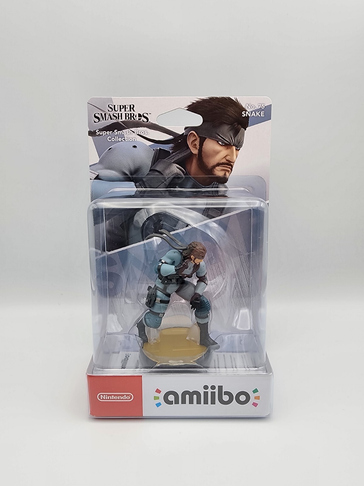 Solid Snake Super Smash Bros. Series amiibo Nintendo Switch Wii U 3DS ...