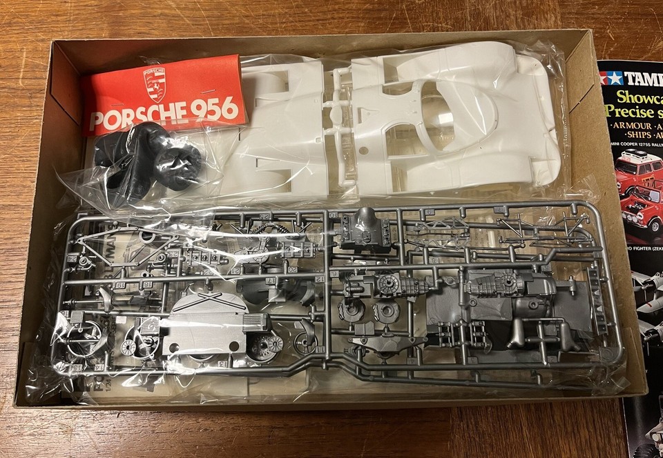 Tamiya 1/24 Sports Car Series Porsche 956 1983 Model Kit #2447 Open Box ...