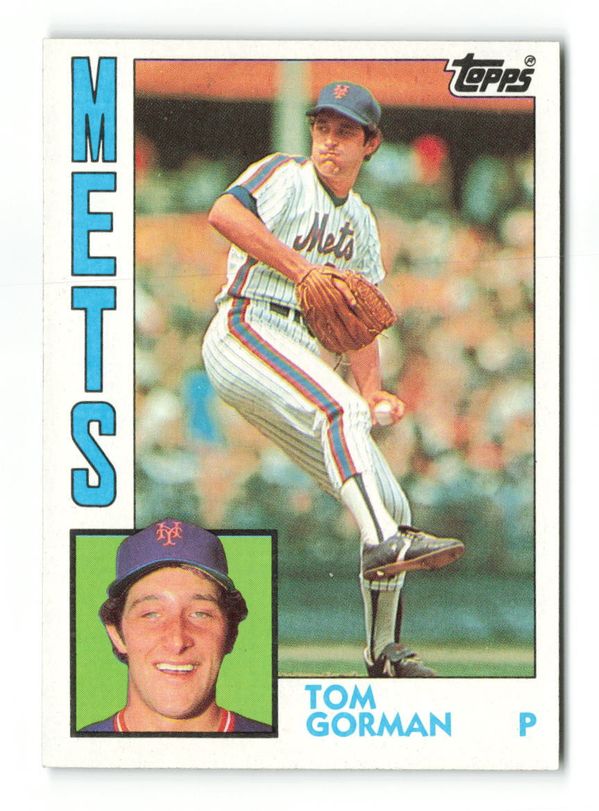 1984 Topps Tom Gorman #774 New York Mets Baseball Card | eBay