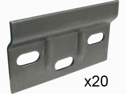 20pk Wall Unit Hanger Bracket Plate Kitchen Cupboard / Cabinet | eBay UK