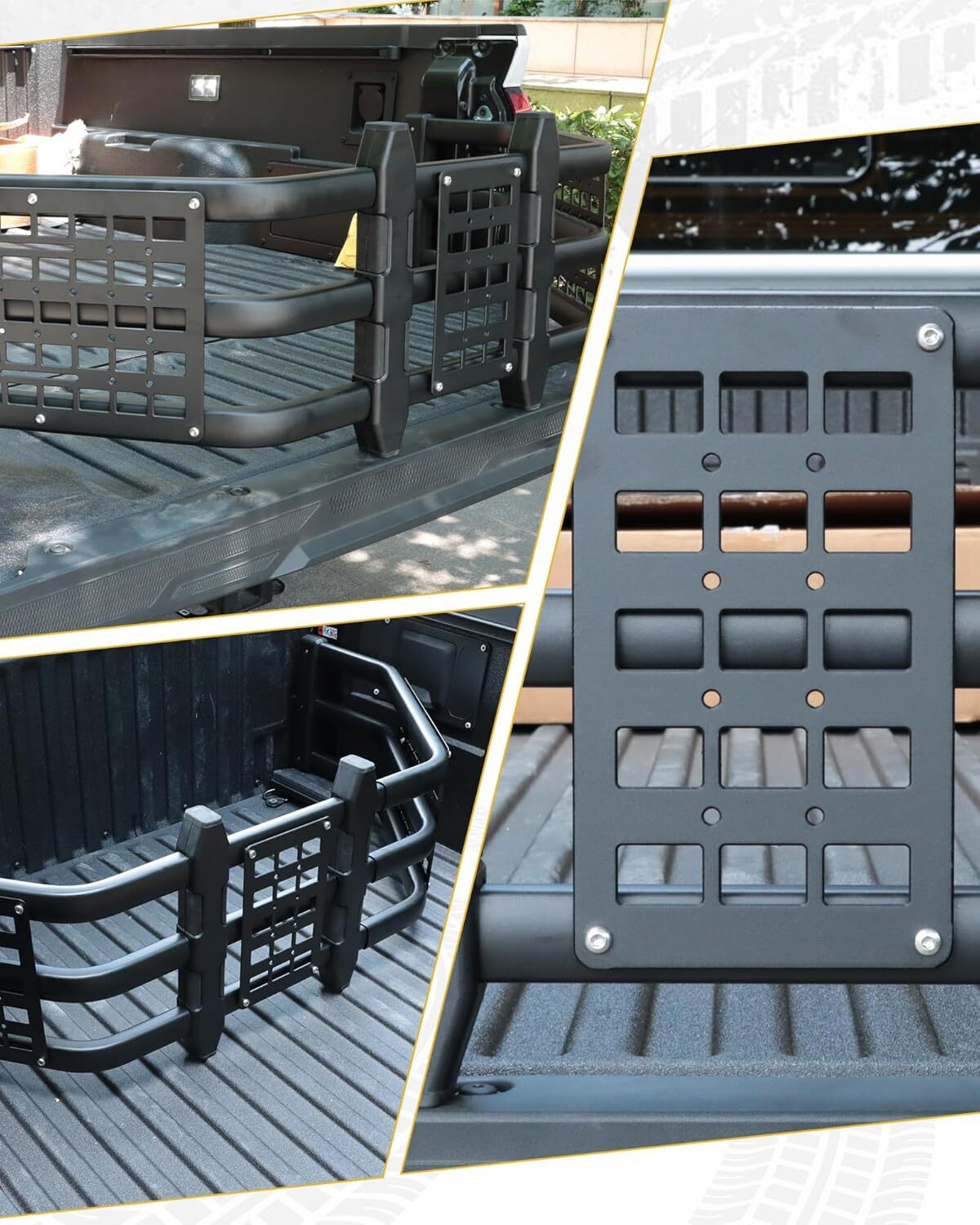 Upgraded Truck Bed Extender Fit for 2015-2025 Ford F-150 F150 Tailgate ...