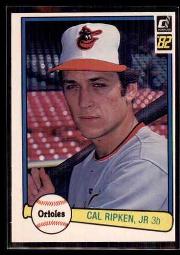 1982 DONRUSS CAL RIPKEN, JR. RC BALTIMORE ORIOLES NM VINTAGE BASEBALL ...