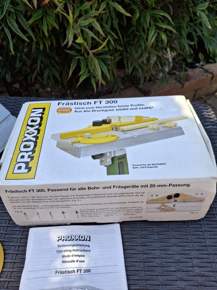 Proxxon Ft300 Milling Table | eBay UK