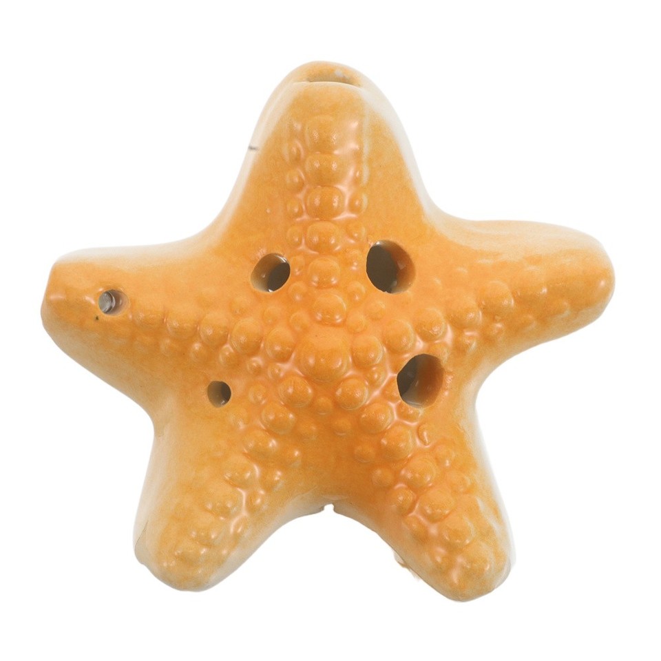 Ceramic Ocarina Six Hole C Key Wind Instrument For Kids Musical ...