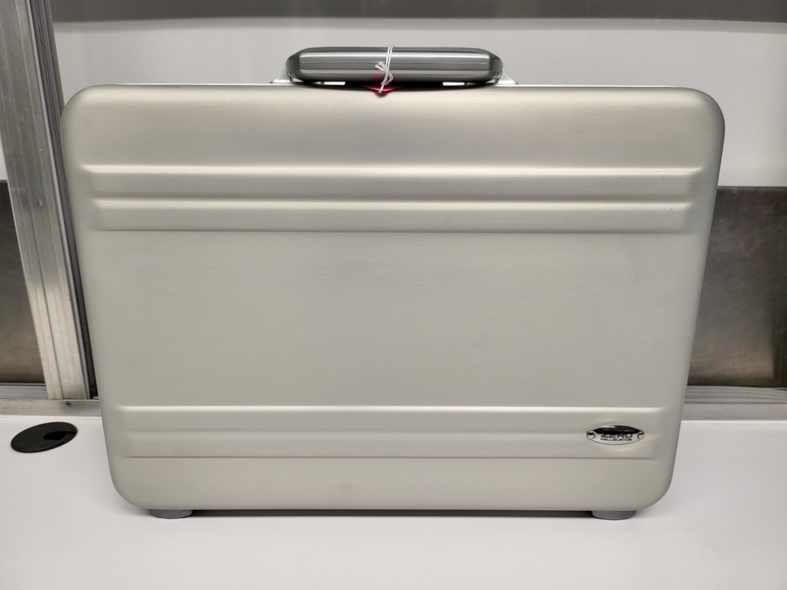ZERO HALIBURTON ALUMINUM BREIFCASE, COMBINATION LOCK, NEVER USED. NEW ...