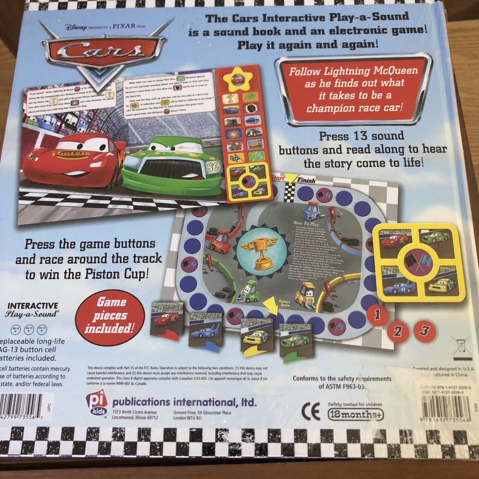 Interactive Play-A-Sound Ser.: Disney/Pixar : Cars by Publications ...