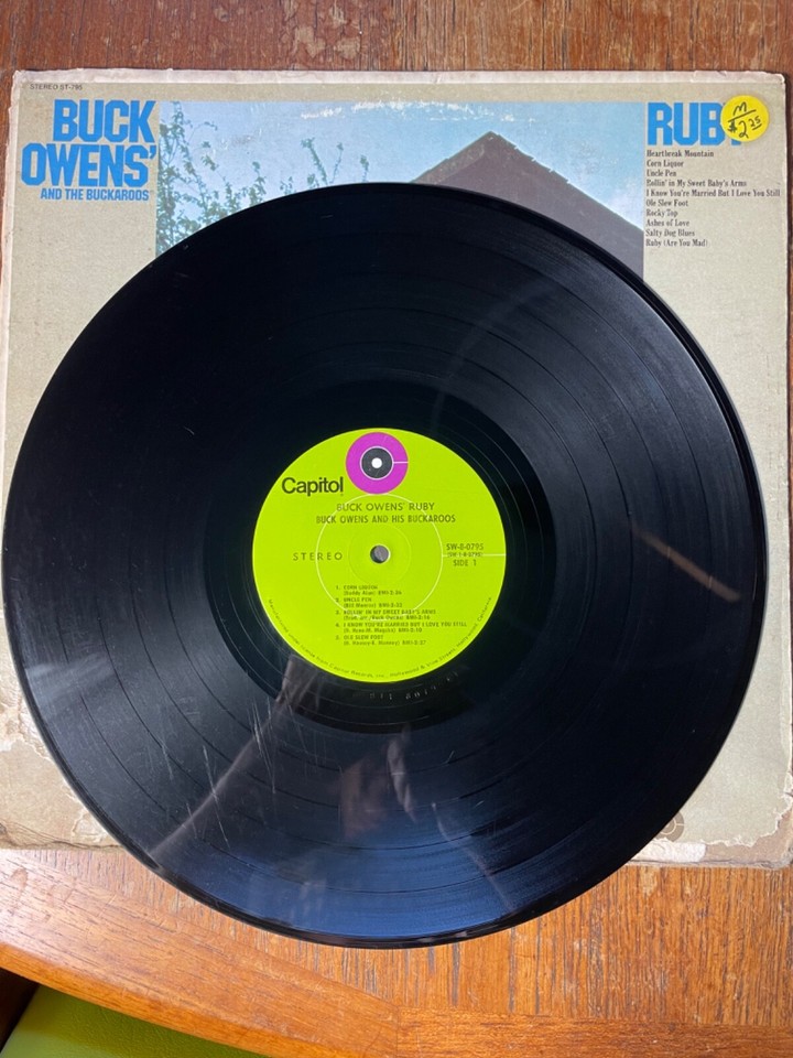 Buck Owens And The Buckaroos – Buck Owens' Ruby LP 1971 ST-795 VG | eBay