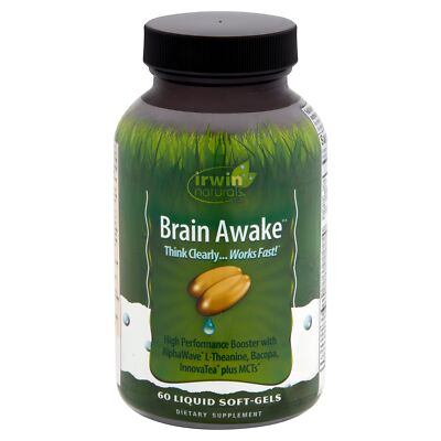 Irwin Naturals Brain Awake Dietary Supplement- 60 count | eBay