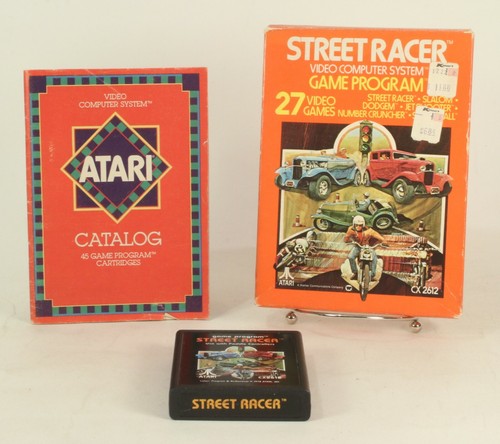 Vintage Boxed Atari 2600 game Street Racer Tested & Working @ | eBay